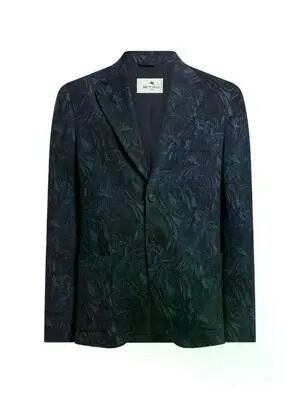 Etro Paisley-motif Single-breasted Blazer