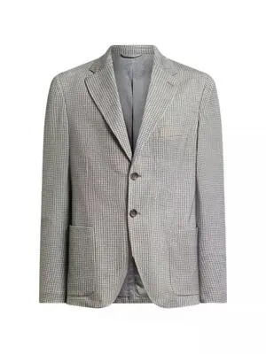 Etro Houndstooth-motif Blazer