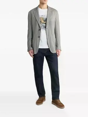 Etro Houndstooth-motif Blazer