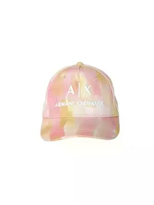 Armani Exchange Tie-dye Baseball Cap - Pink