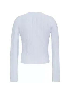 Adam Lippes Pointelle-knit Cardigan