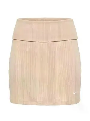 Nike Embroidered Mini Skort - Neutrals