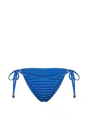 Seafolly Textured Bikini Bottoms - Blue