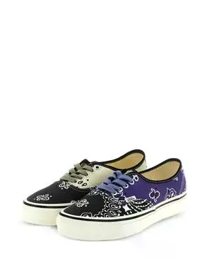 VANS Premium Authentic Bandana-print Sneakers - Black