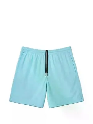 TRIBE AND TRUE Drawstring Waist Swim Shorts - Blue