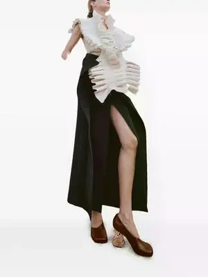A.W.A.K.E. Mode Vesper Swan-heel Pumps