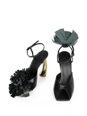 A.W.A.K.E. Mode Justine Pom-pom Sandals
