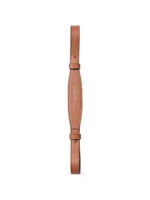 Loewe Logo Embossed Leather Strap