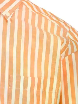 AL DUCA D’AOSTA 1902 Vertical-stripe Button-down Shirt