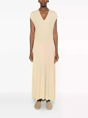 TOTEME V-neck Jersey Dress