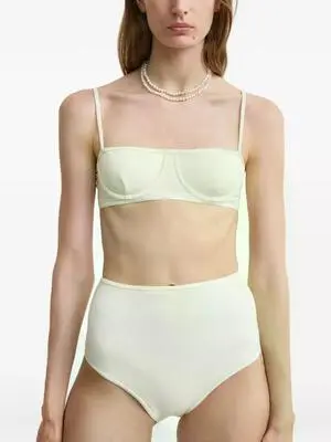 TOTEME High-waisted Bikini Bottoms - Neutrals