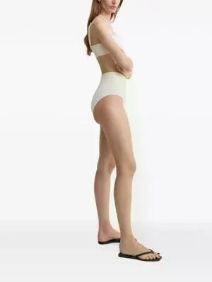 TOTEME High-waisted Bikini Bottoms - Neutrals