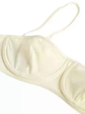 TOTEME Adjustable Strap Bikini Top - Neutrals