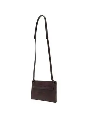 TOTEME Belted Lizard-effect Crossbody Bag