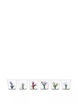 ICHENDORF MILANO Botanica Floral-detail Tumblers - Multicolour