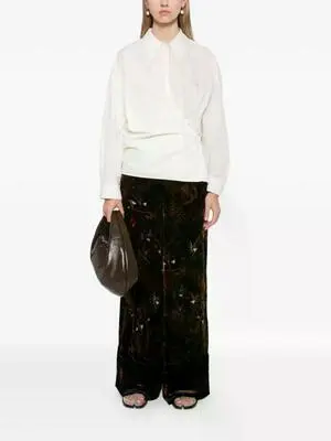 PIERRE-LOUIS MASCIA Printed Trousers