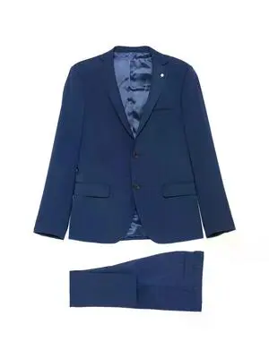 LUIGI BIANCHI Single-breasted Suit - Blue
