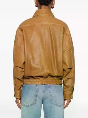 Nour Hammour Dalma Leather Jacket