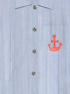 STELLA NOVA Striped Shirt With Anchor Patch