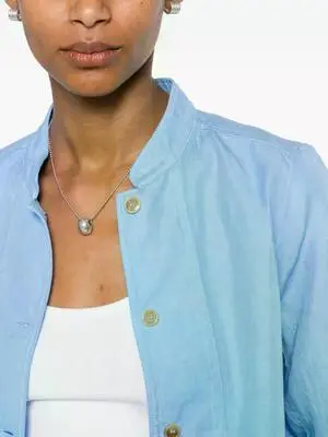 ROSSO 35 Mandarin Collar Button-up Jacket