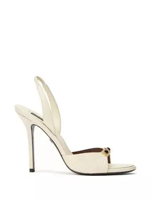 Roberto Cavalli Metallic Sandals For Women