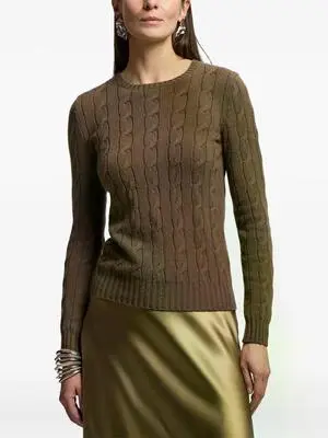 Ralph Lauren Cashmere Cable-knit Sweater