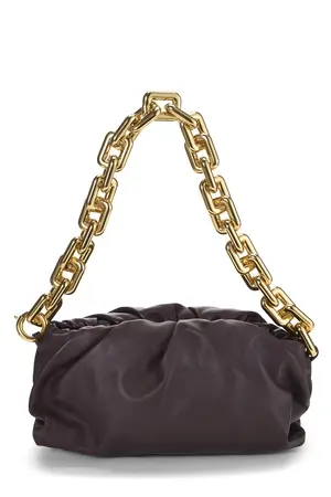 Bottega Veneta Calfskin "the Chain Pouch - Purple