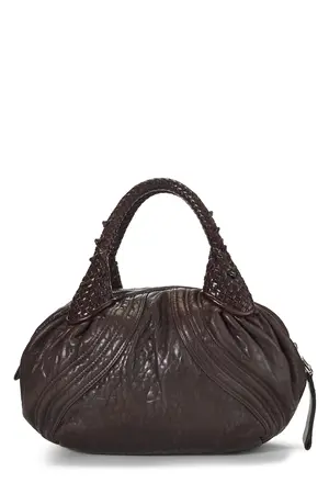 Fendi Spy Leather Handbag