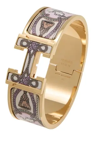 Hermès Clic-clac 'h' Pm Bracelet - Pink