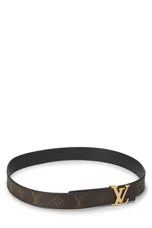 LOUIS VUITTON Monogrammed Initials Belt