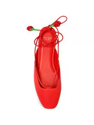 Kate Spade New York Eloise Strawberry-charm Lace-up Pumps