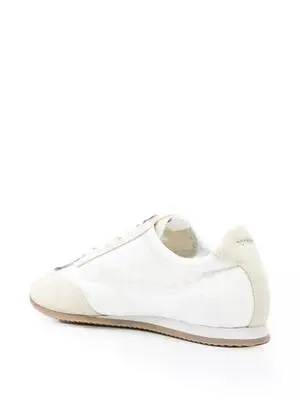 TOTEME Flex Panelled Lace-up Sneakers - Neutrals