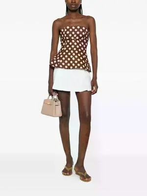 ACTUALEE Pleated High-waisted Skirt