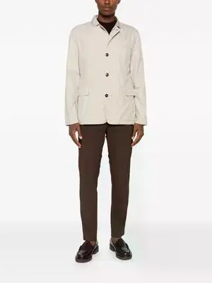 HESKIMO Buttoned Flap-pocket Jacket