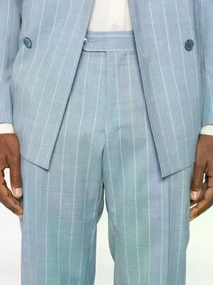 LUIGI BIANCHI Pinstripe Double-breasted Suit