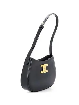 Celine Triomphe Tilly Shoulder Bag In Smooth Calfskin