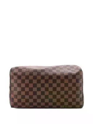 LOUIS VUITTON Speedy 30 Satchel Handbag - Brown