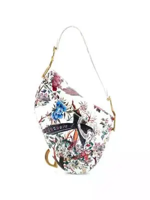 Dior Saddle Handbag With Strap - Multicolour