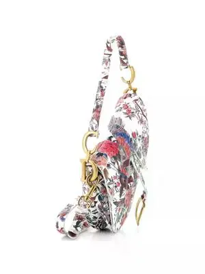 Dior Saddle Handbag With Strap - Multicolour