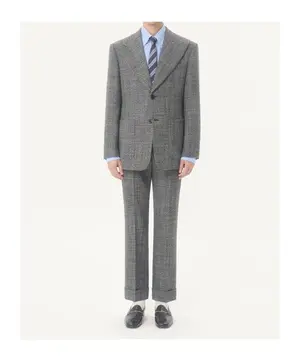 Valentino Garavani Single-breasted Mouliné Wool Jacket