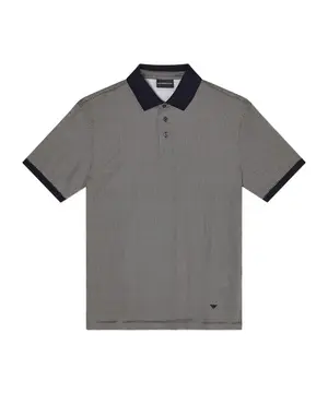Emporio Armani Patterned Polo Shirt