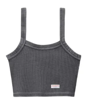 Alexander Wang Waffle-knit Cami Tank