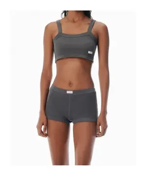 Alexander Wang Waffle-knit Cami Tank