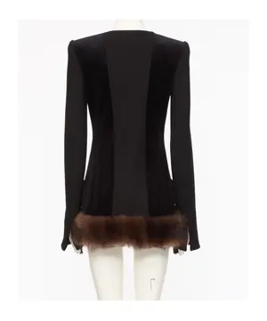 Valentino Garavani Button-up Tassel Detailed Dress