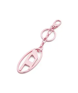 DIESEL® Oval D" Polished Keychain