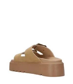 Casadei Platform Sandals With Double Buckle Straps