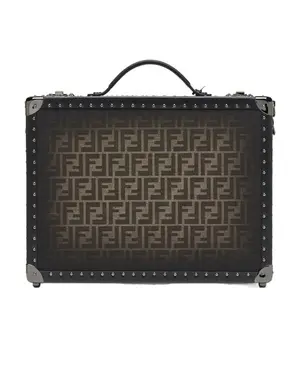 Fendi Ff Jacquard Suitcase