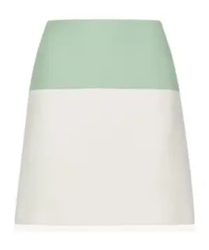 Fendi High-waisted Flared Mini Skirt