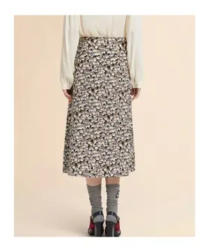 Marni Floral-pattern Midi Skirt