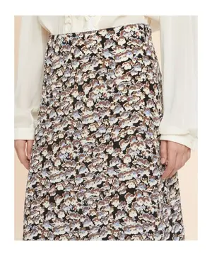 Marni Floral-pattern Midi Skirt